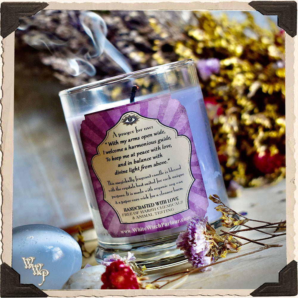 HARMONY Elixir Apothecary CANDLE 7oz. For Peace, Divine Guidance & Moo ...