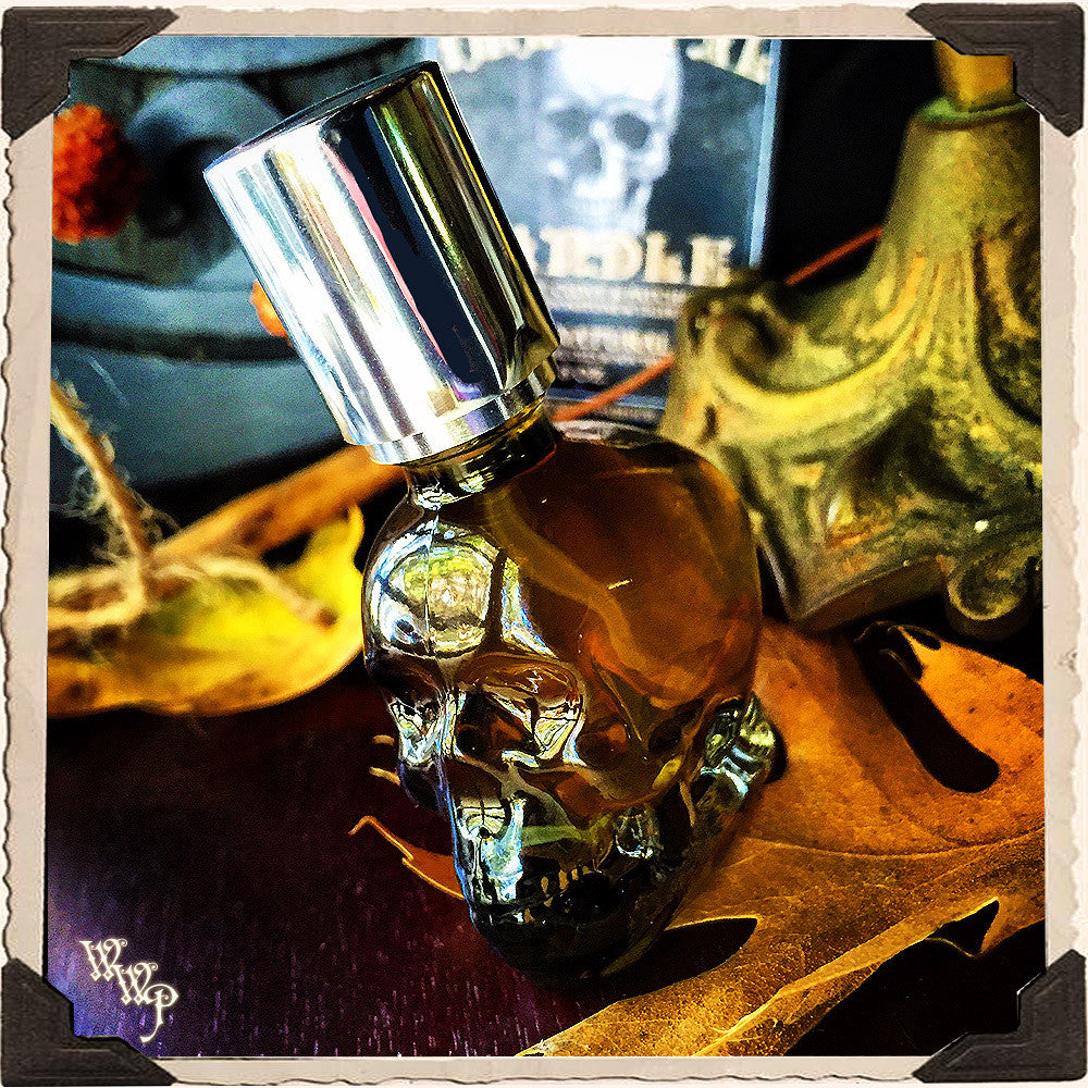 IMMORTAL SKULL POTION. All Natural 1/2oz. Pump Spray. Scent of Patchou ...