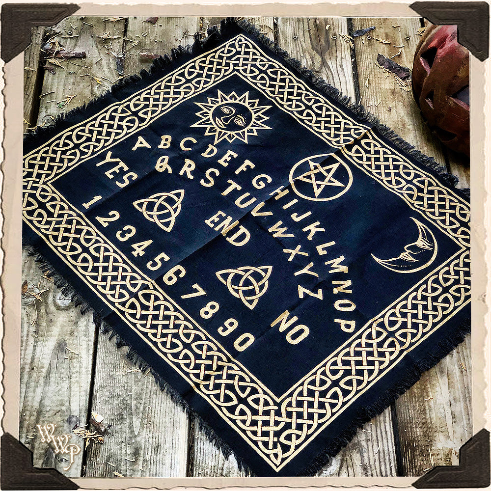 OUIJA ALTAR CLOTH SCRYING MAT. For Divination, Channeling & Spiritual ...