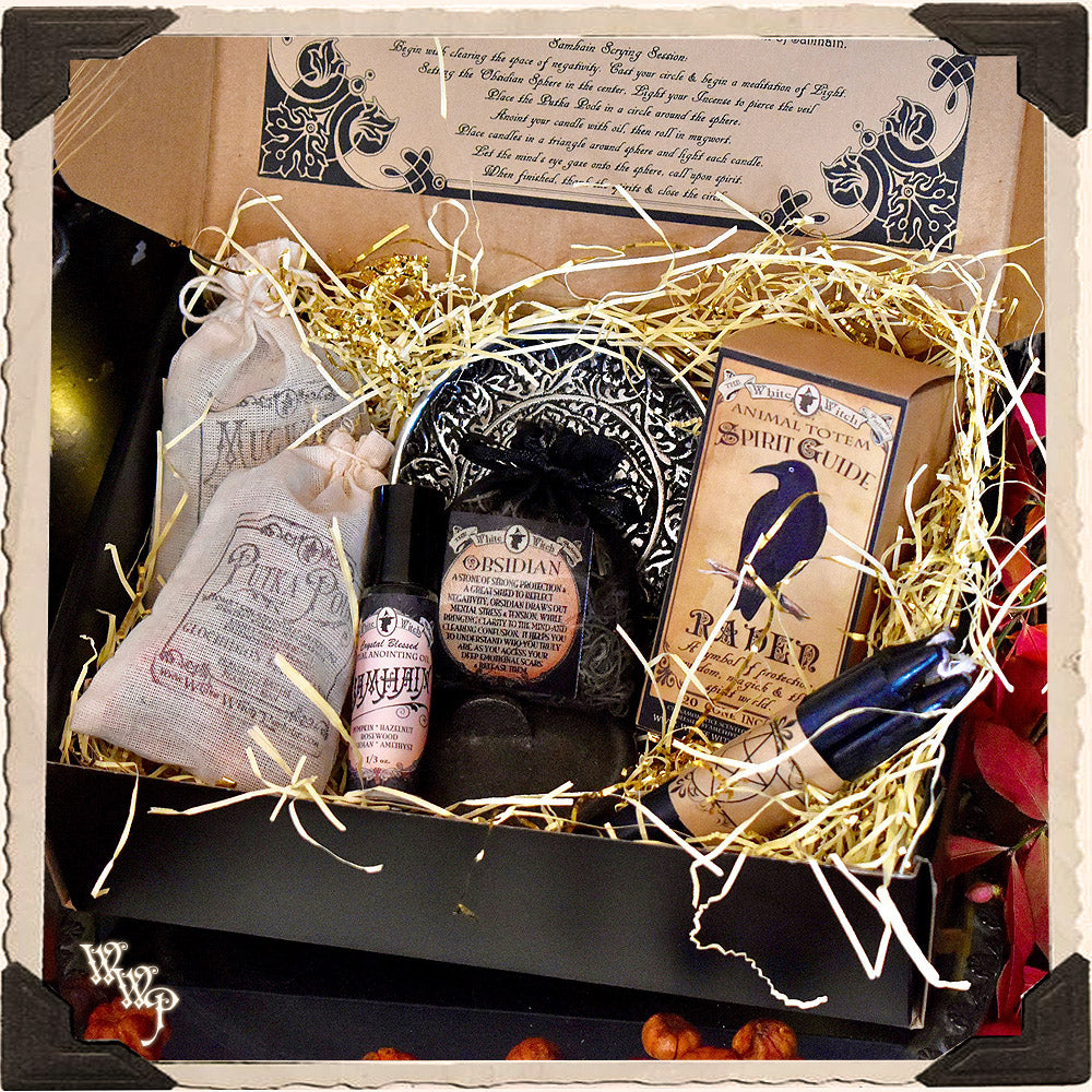 SAMHAIN SPELL BOX. A Scrying Kit For Divination, Protection & Seance ...