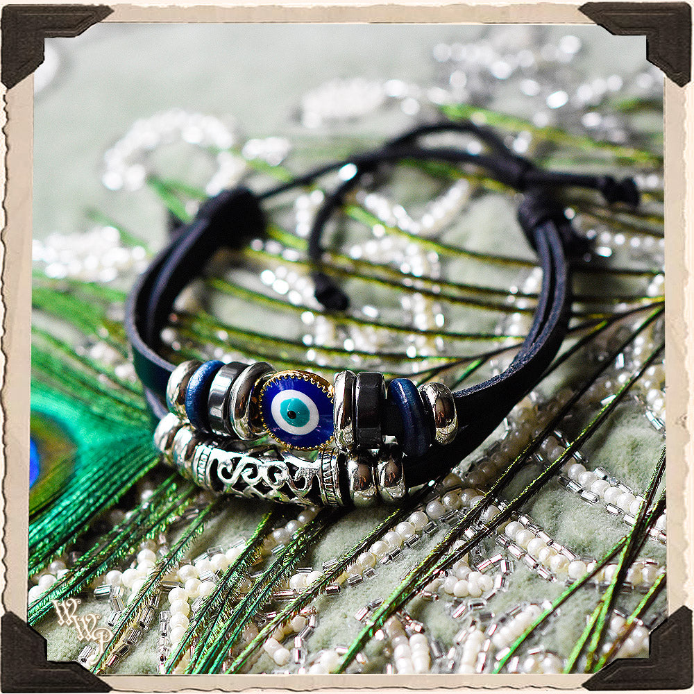 EVIL EYE PROTECTION BRACELET. For Spiritual Protection & Blocking Ill ...