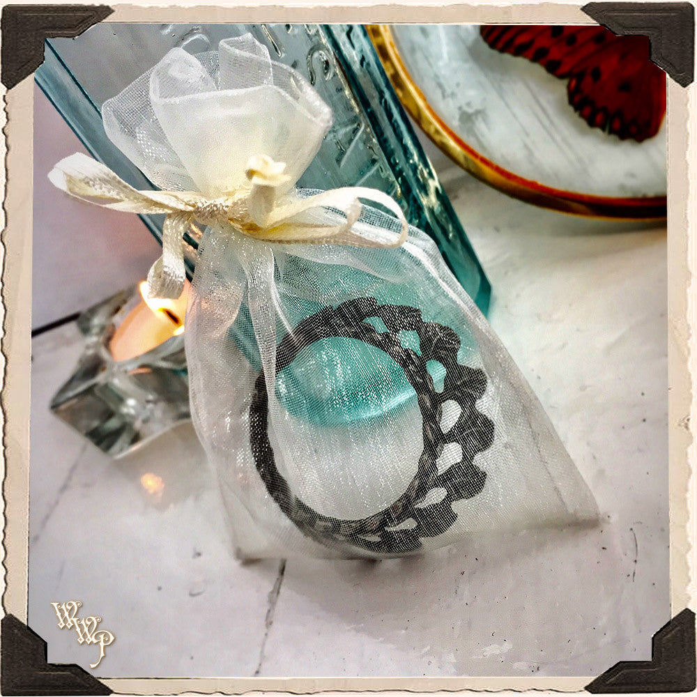 PEWTER ORNATE LEAF MOTIF SPHERE STAND/ BASE. Witch's Crystal Sphere Ho ...