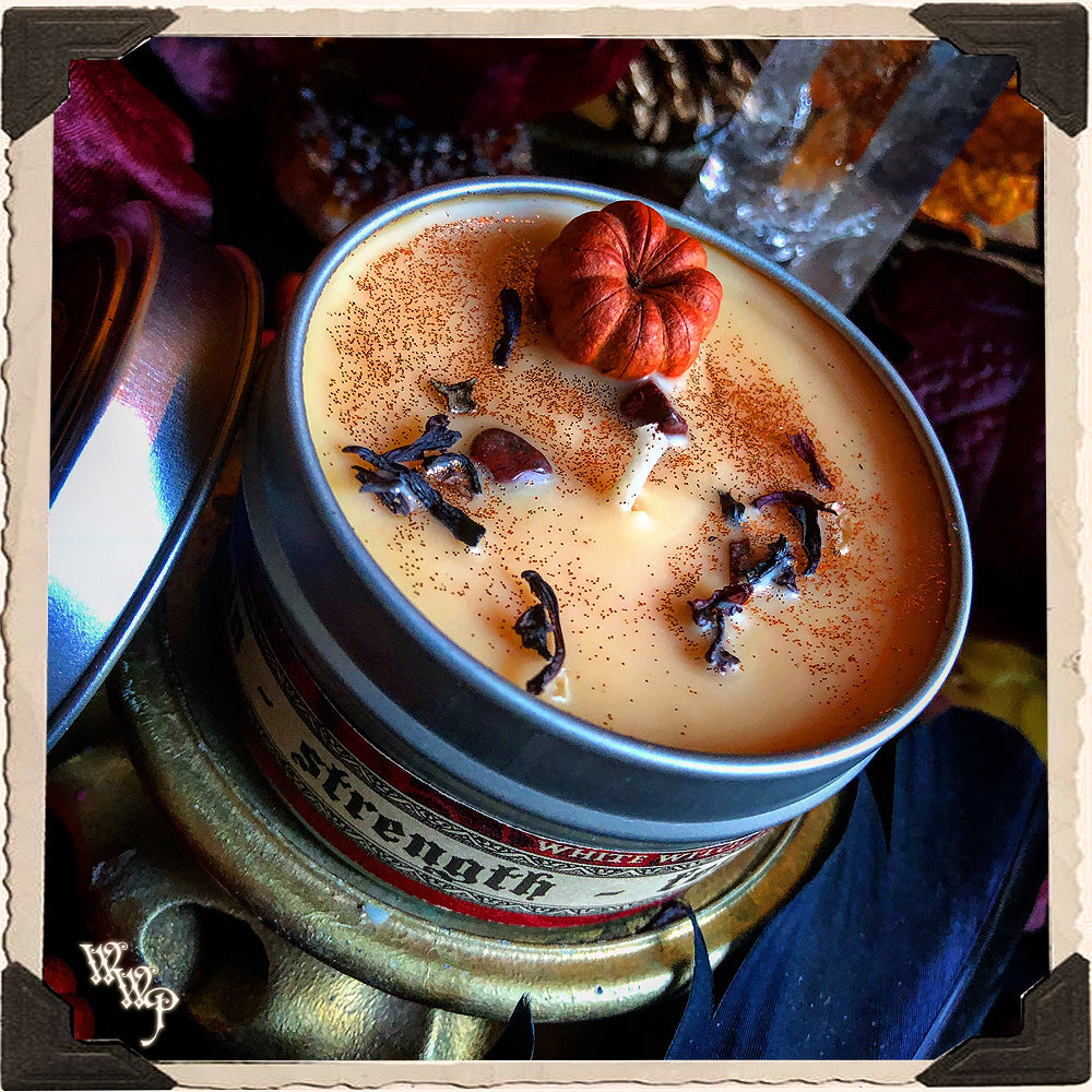 MORRIGAN GODDESS CANDLE. 6 oz. For Prophecy, Samhain & Empowerment ...