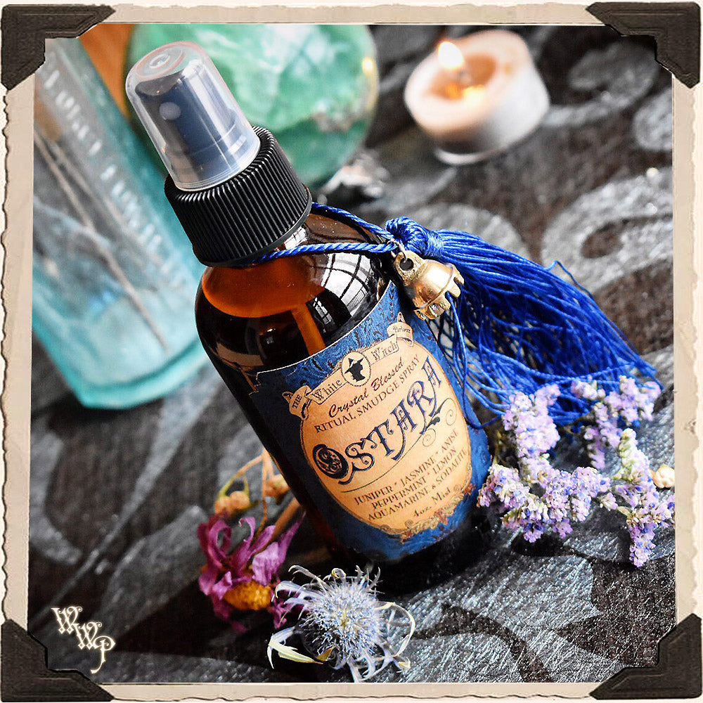 OSTARA 4oz. Alchemy RITUAL SMUDGE SPRAY. Spring Equinox. For New Begin ...