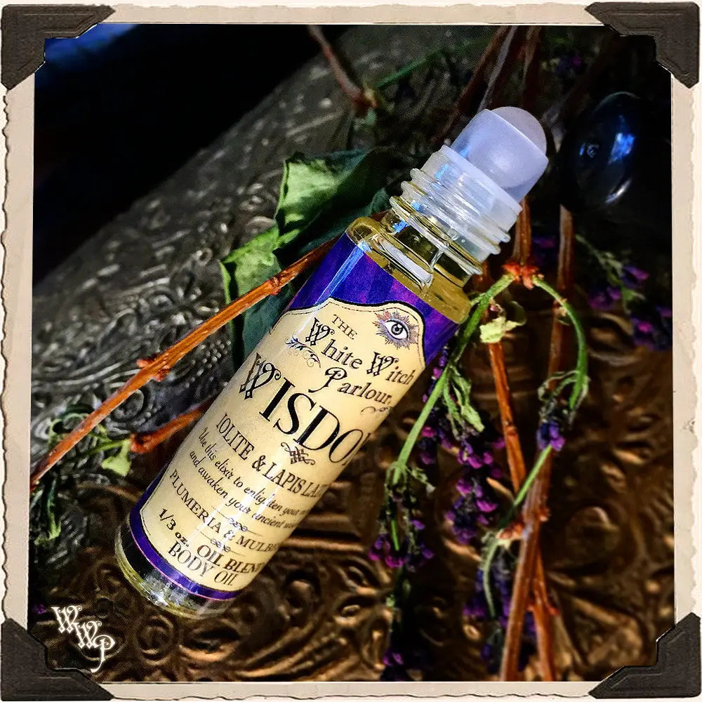 WISDOM Elixir 1/3oz. Body Oil Rollon. Plumeria & Mulberry Blessed with ...